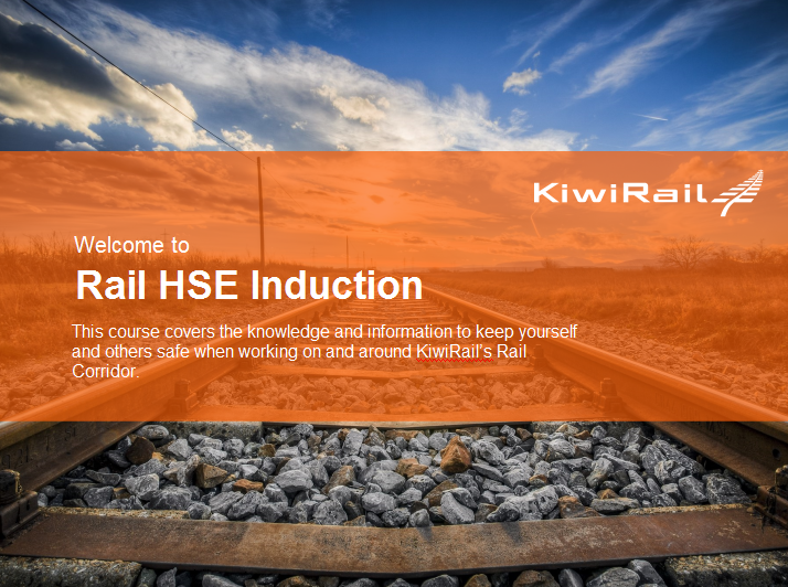 KiwiRail Learning Exchange - Rail HSE Induction